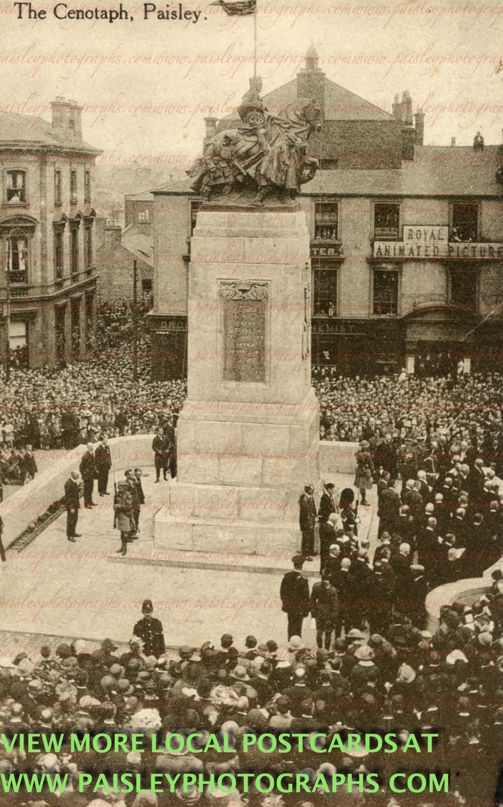 Cenotaph and War – Paisley Photographs