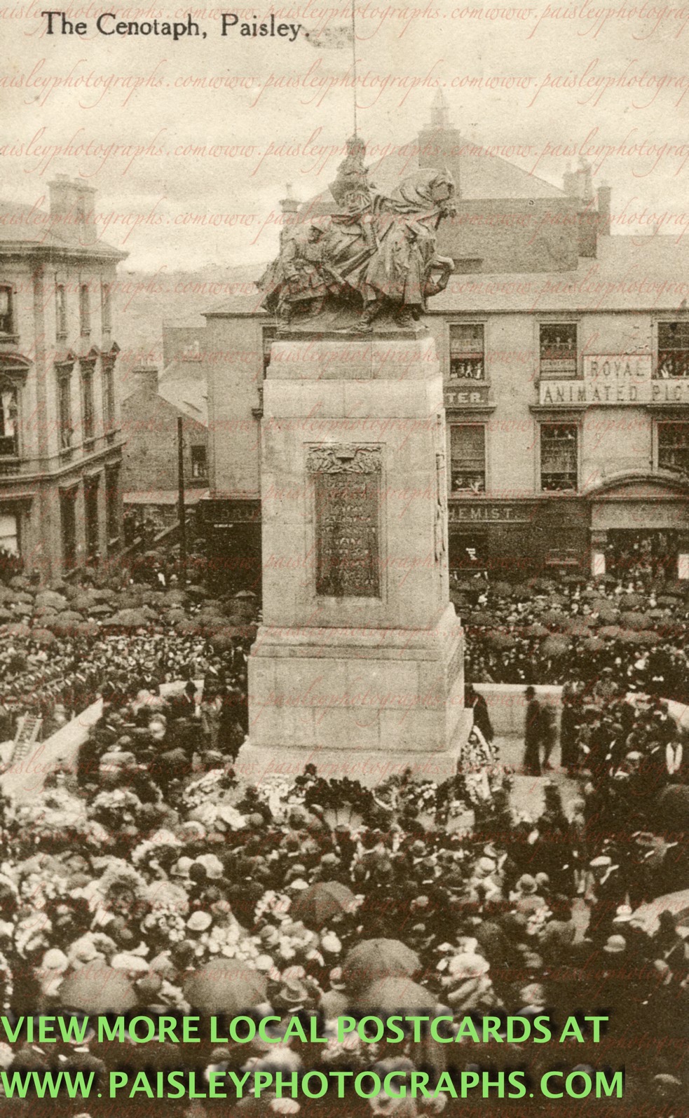 Cenotaph and War – Paisley Photographs