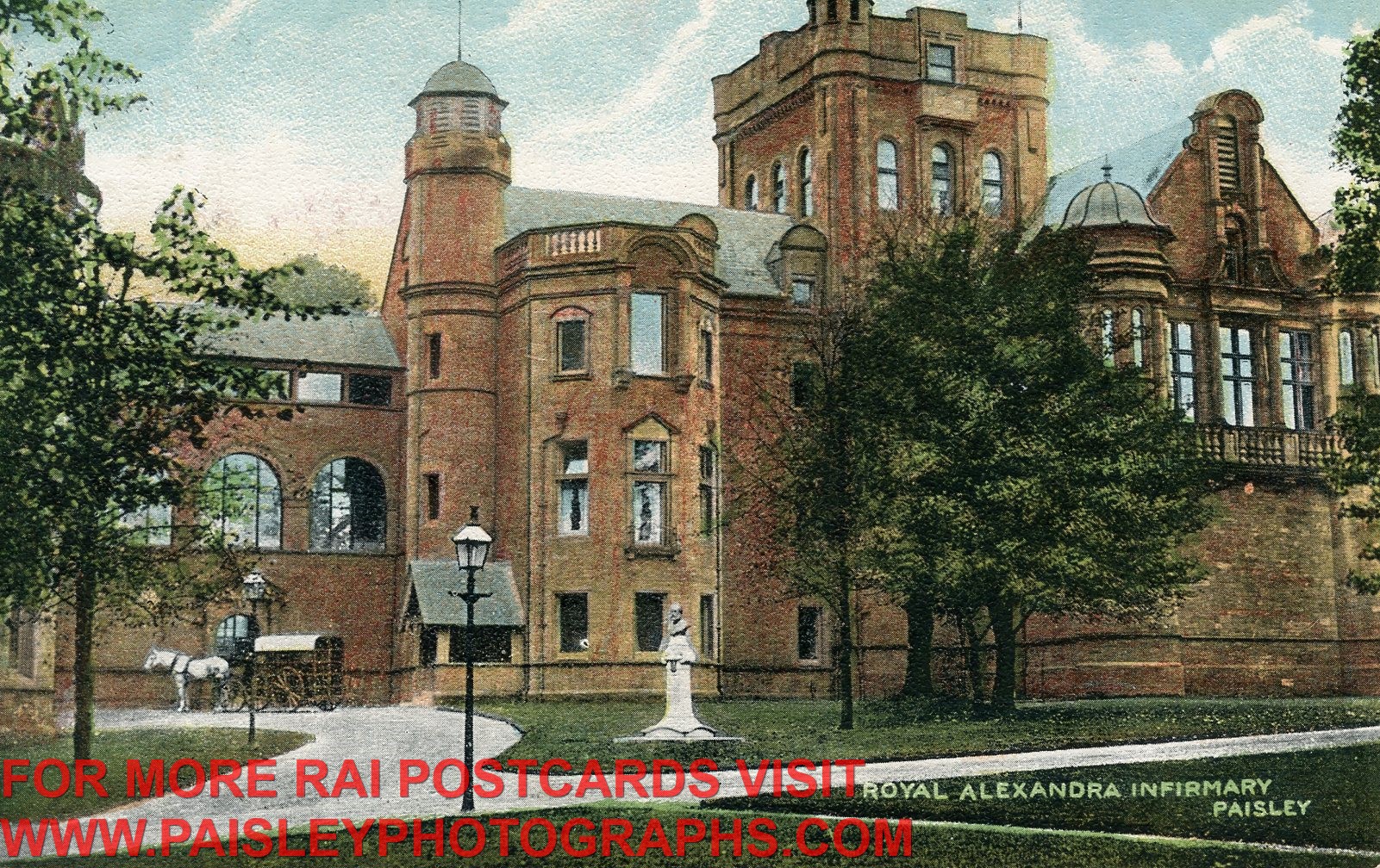 Royal Alexandra Infirmary – RAI Hospital – Paisley Photographs