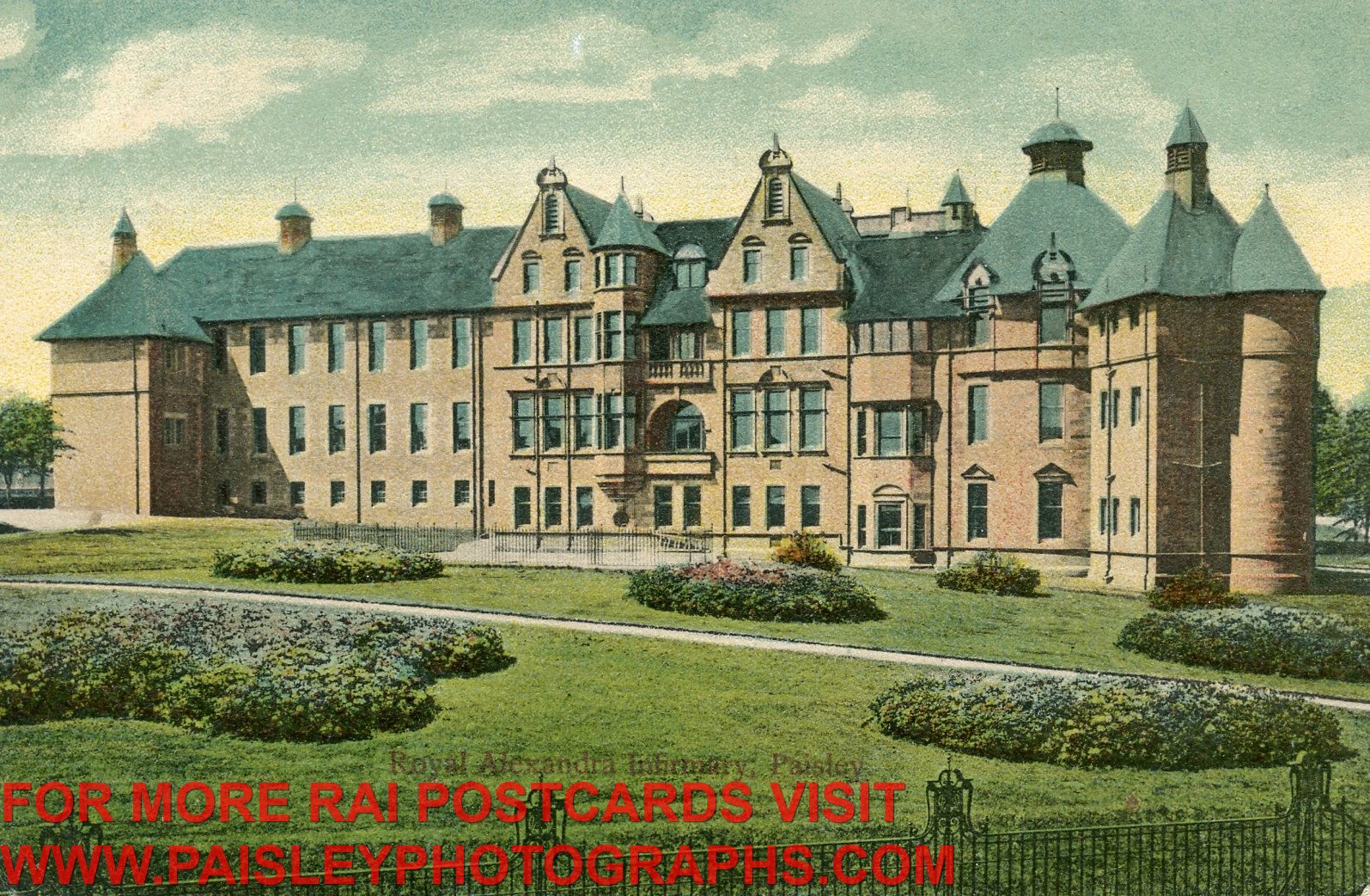 Royal Alexandra Infirmary – RAI Hospital – Paisley Photographs
