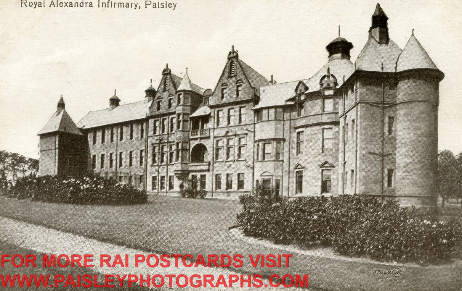 Royal Alexandra Infirmary – RAI Hospital – Paisley Photographs