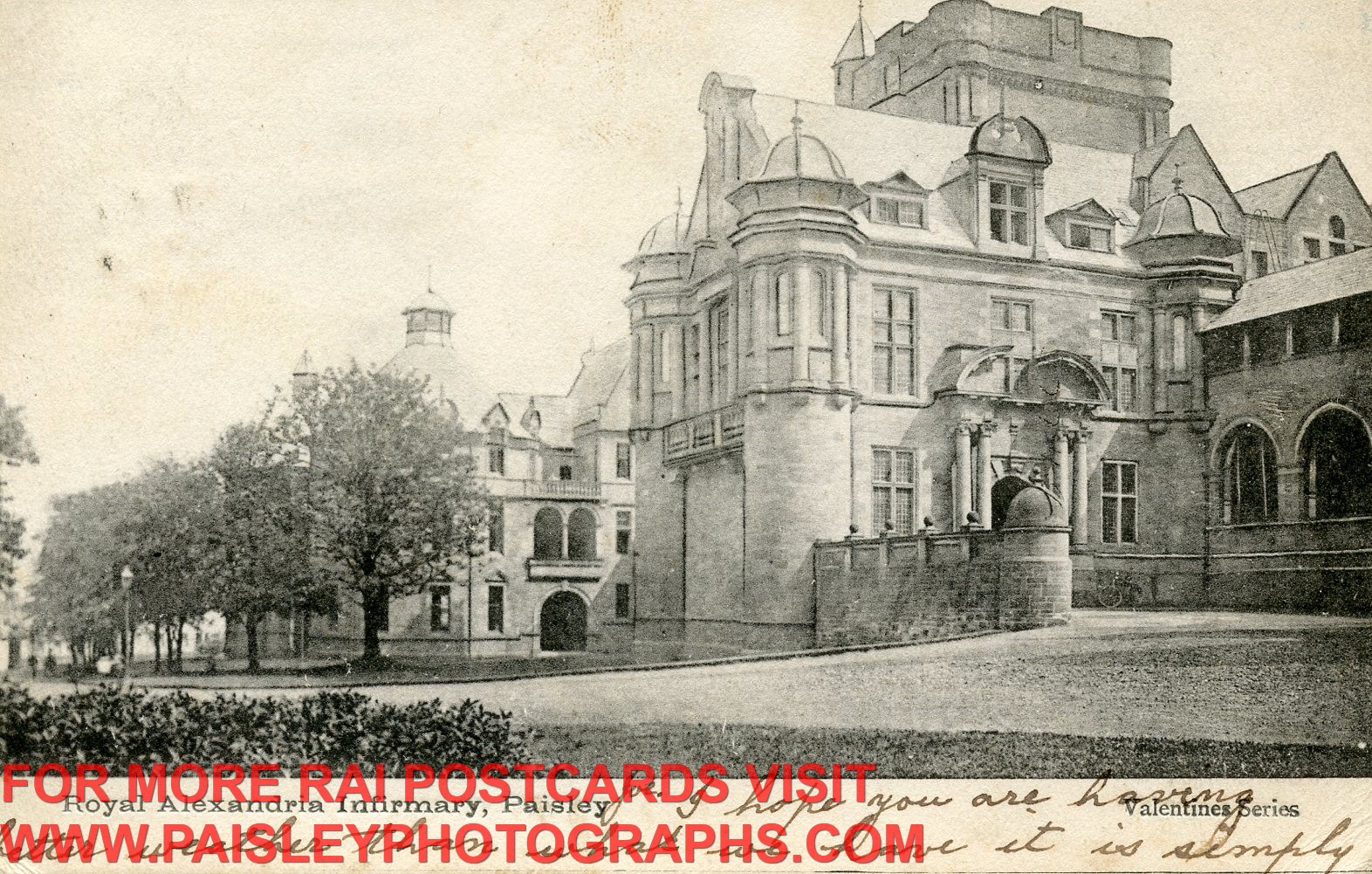 Royal Alexandra Infirmary – RAI Hospital – Paisley Photographs