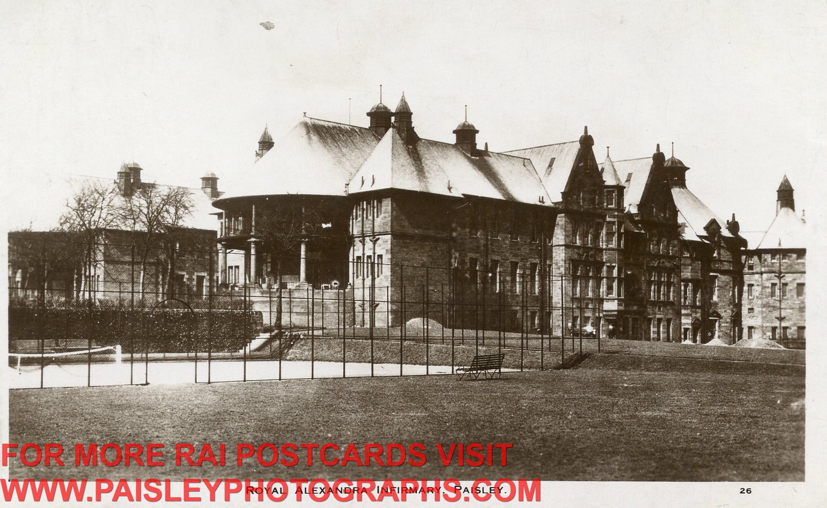 Royal Alexandra Infirmary – RAI Hospital – Paisley Photographs