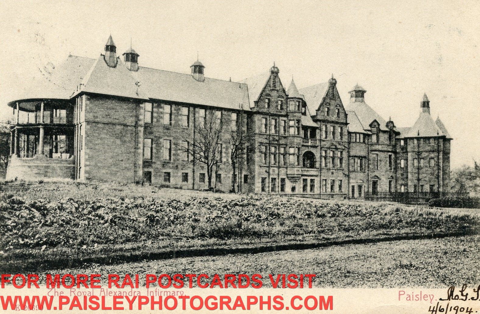 Royal Alexandra Infirmary – RAI Hospital – Paisley Photographs