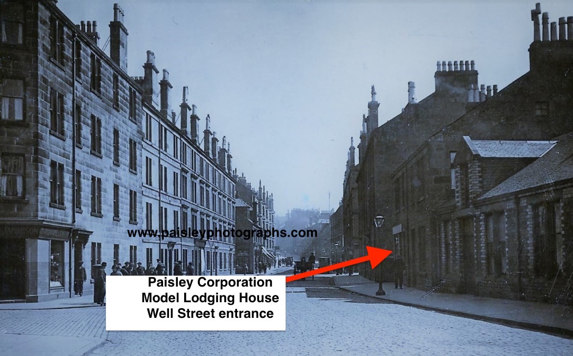 Was there an entrance to the Model in Well Street ? – Paisley Photographs