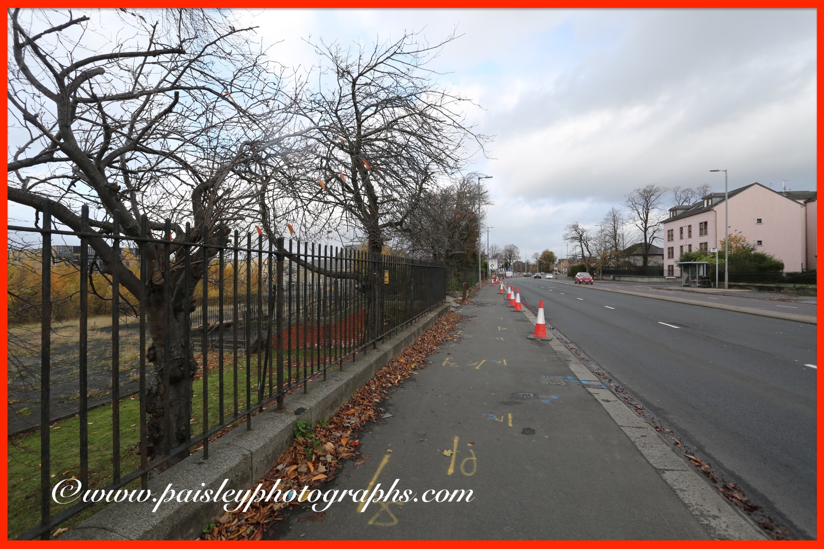 Work to build new Paisley bridge and road begins – Paisley Photographs