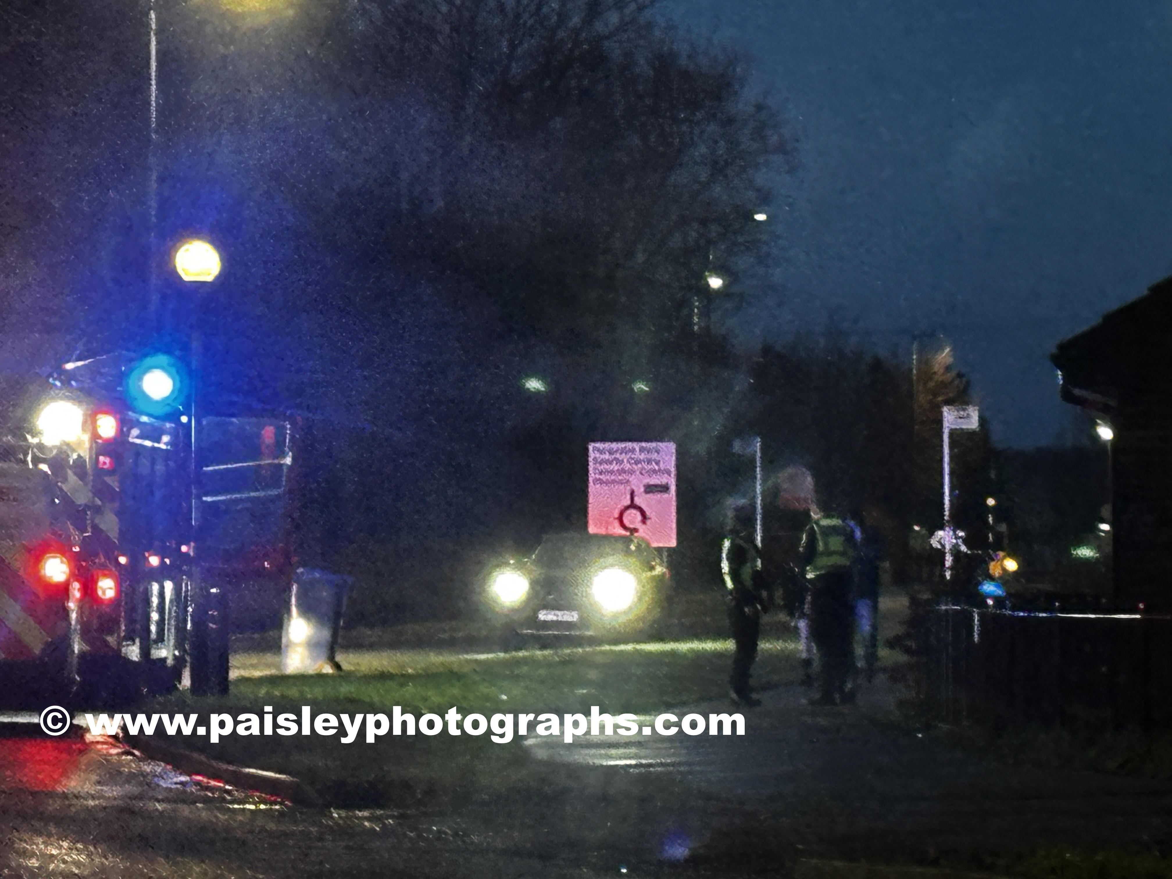 Fire Emergency at Ferguslie Park: Latest Updates – Paisley Photographs