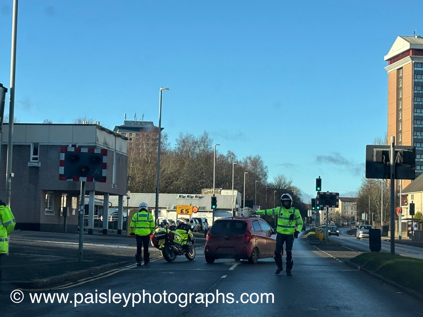 Police Festive Campaign Underway – Paisley Photographs