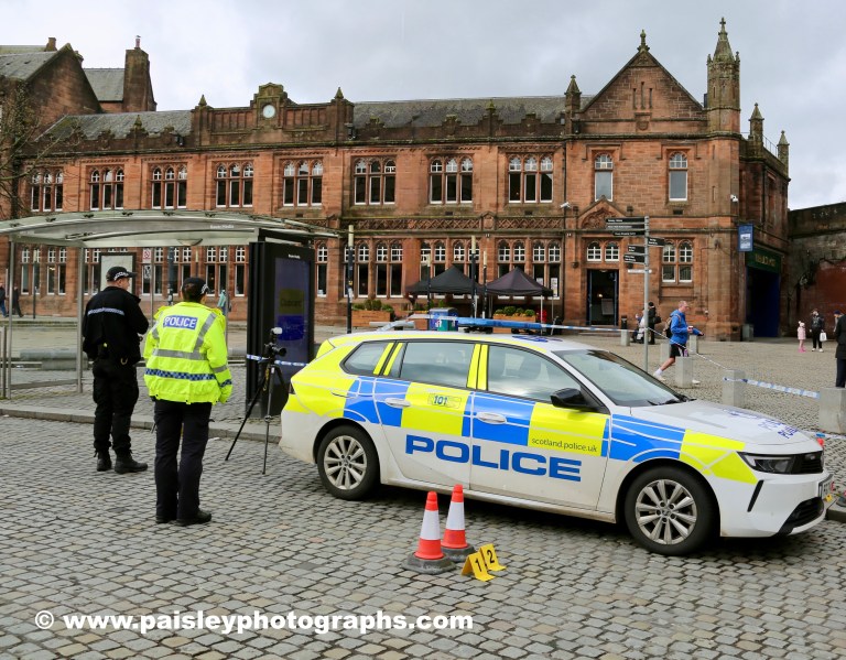 Update After County Square Incident in Paisley – Paisley Photographs