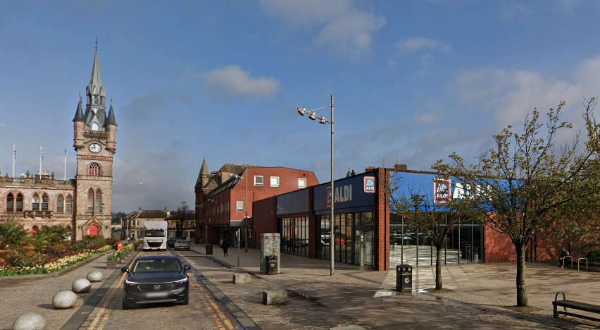 Two Men Taken to Hospital After Stabbing Incident Outside Renfrew Aldi ...