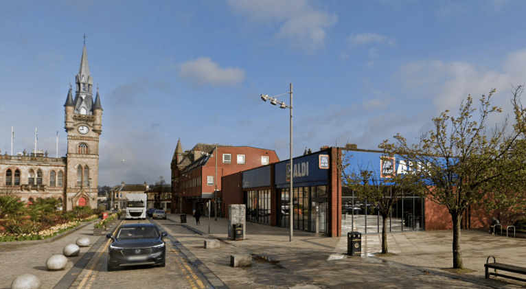 Two Men Taken to Hospital After Stabbing Incident Outside Renfrew Aldi ...